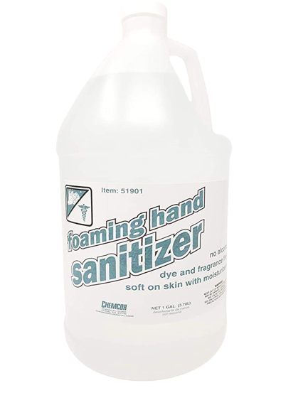 Alcohol Foaming Hand Sanitizer 1 Gallon — Ecobrite